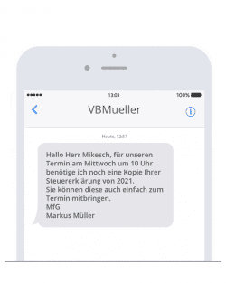 SMS Vorlagen für Terminerinnerungen | seven.io