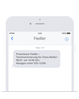 SMS Vorlagen für Terminerinnerungen | seven.io