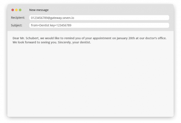 How our customers are using Email2SMS | seven.io