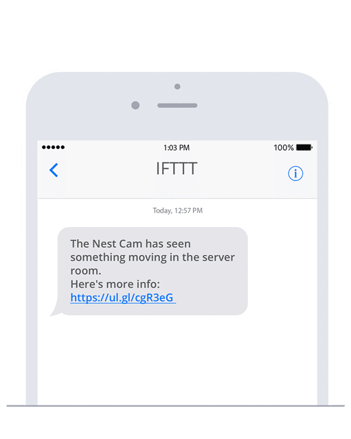 Send SMS with IFTTT | Integration | seven.io