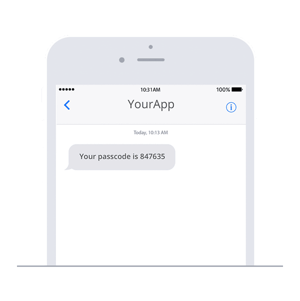 Send dynamic passcodes via SMS from Logto | seven.io