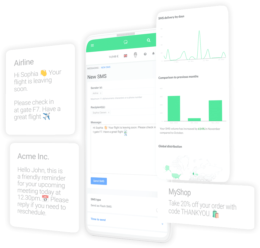 SMS API for perfect communication Made in Germany | seven.io